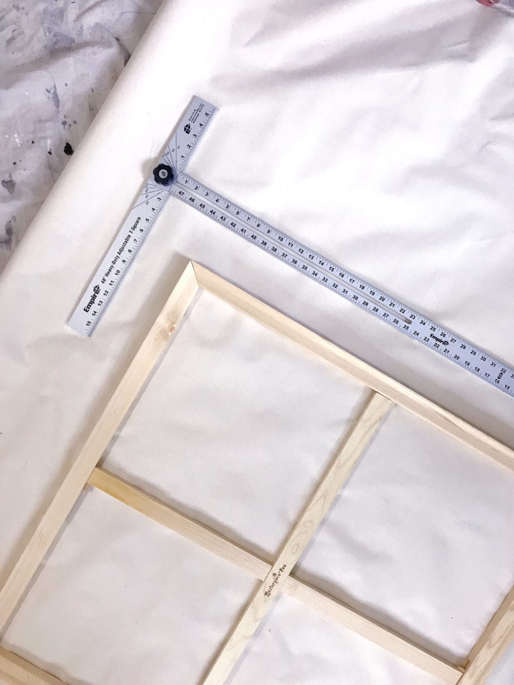 How To Stretch A Canvas Christine Olmstead